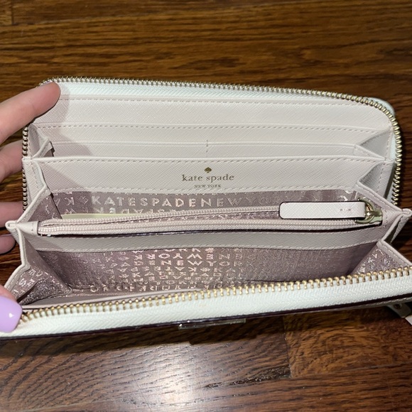 kate spade | Bags | Kate Spade Color Block Large Slim Wallet | Poshmark